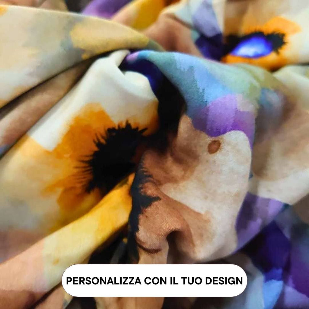 TESSUTO MUSSOLA DI VISCOSA PERSONALIZZATO