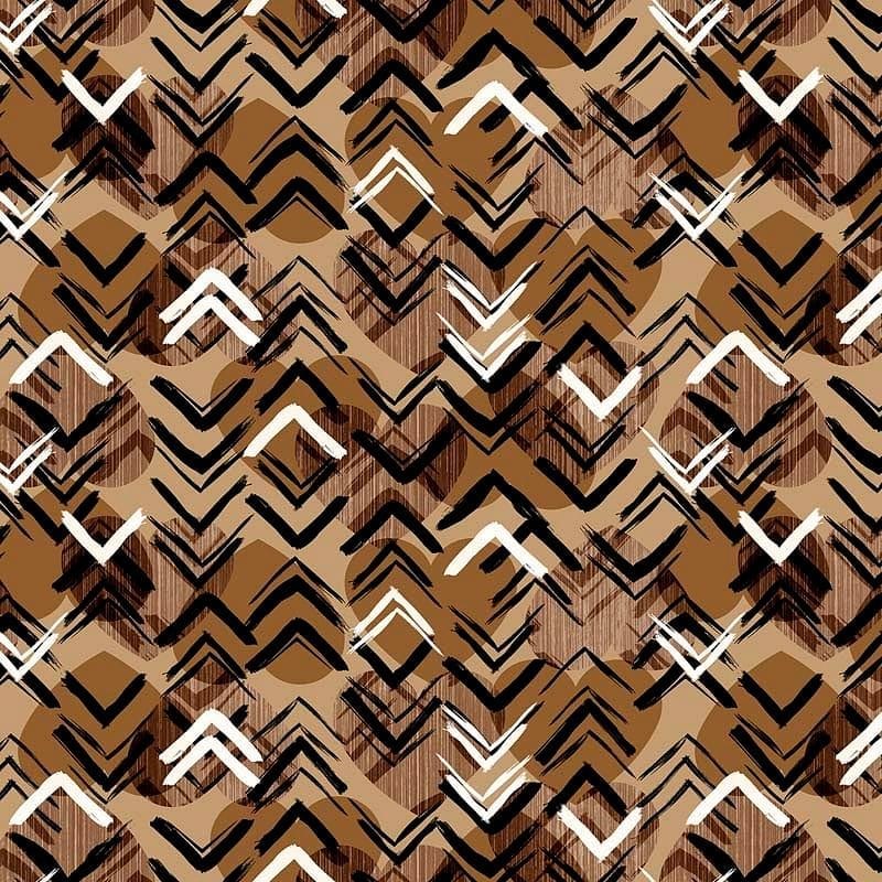 Stampa del Pattern design conversational frecce verticali