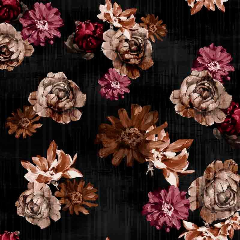 Surface Pattern design flowers modern