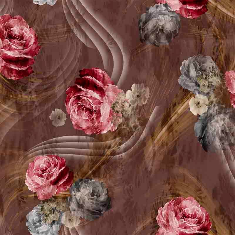 Surface Pattern design flowers modern